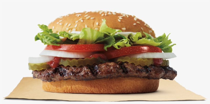 Whopper ® Sandwich - Bk Whopper Transparent PNG - 1475x769 - Free ...