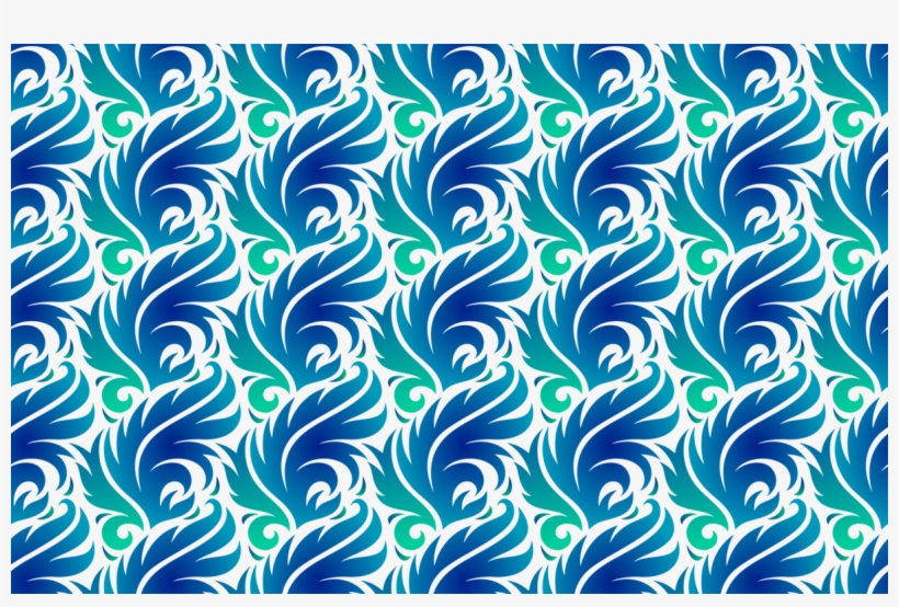 Blue Color Leafly - Motif Transparent PNG - 1195x750 - Free Download on ...