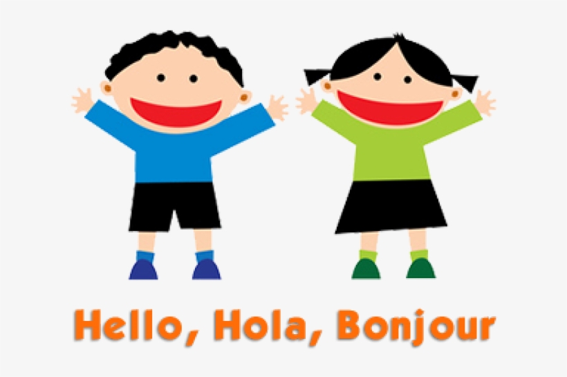 Hello Clipart Hola - Bonjour Hello Transparent PNG - 640x480 - Free ...