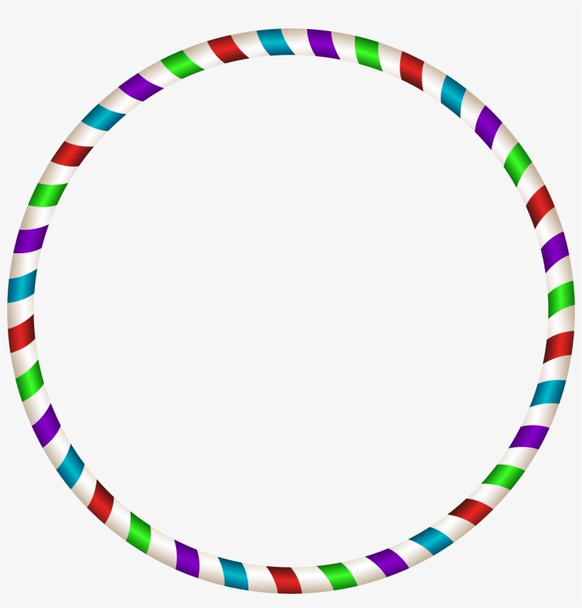 Multicolor Round Border Transparent Png Clip Art Transparent PNG ...