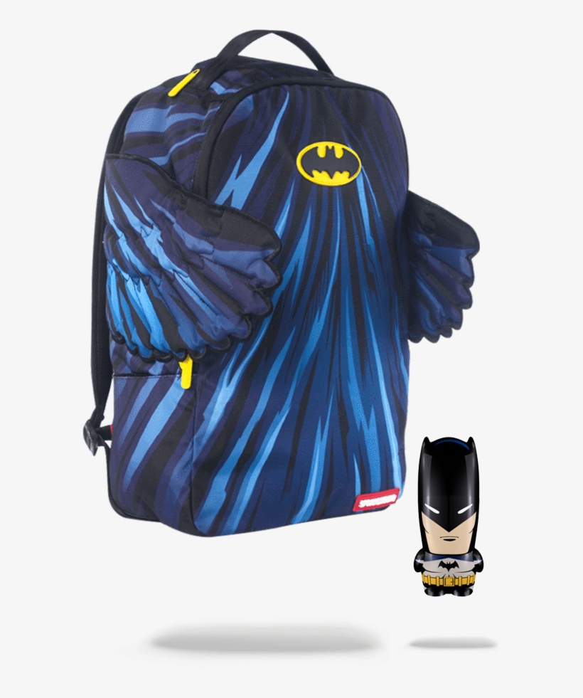 Batman Cape Wings With Free Batman Mimobot - Sprayground Batman ...