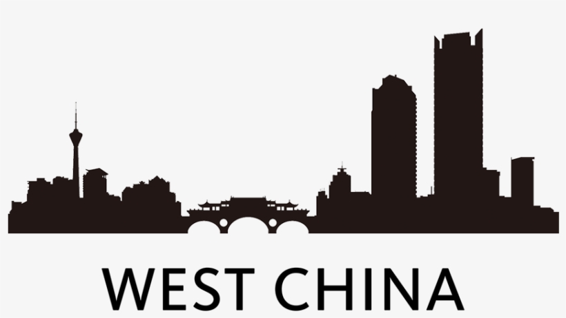 Contact - Chinese City Skyline Png Transparent PNG - 1000x464 - Free ...