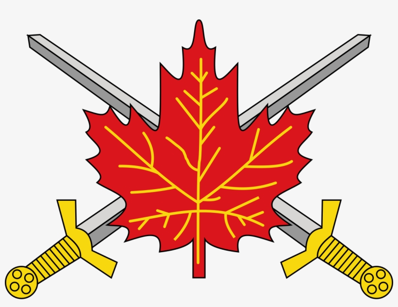 Download Soldier Svg Flag Png - Canadian Army Badge - HD Transparent ...