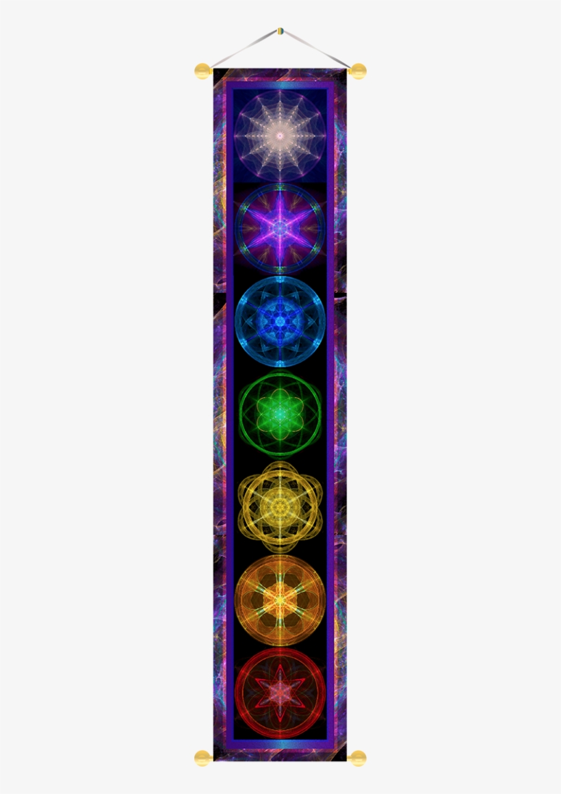Chakra Banner Healing Arts - Chakra Transparent PNG - 252x1080 - Free ...