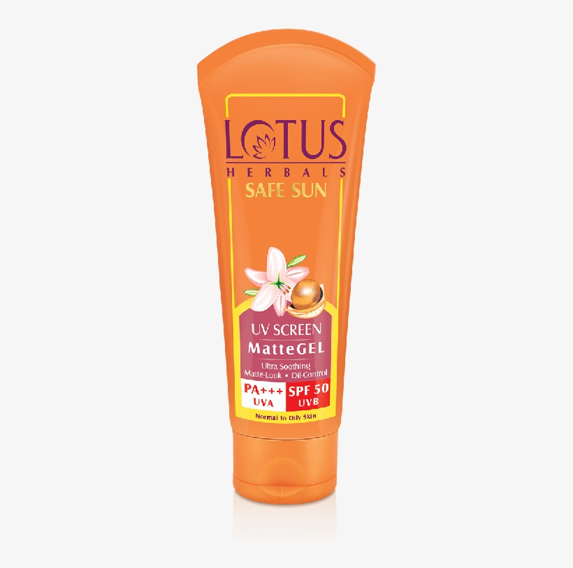 Lotus Herbals Safe Sun Uv Sunscreen Matte Gel Pa Spf - Lotus Sunscreen ...