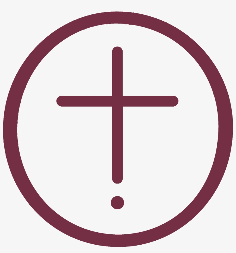 Circle Logo Purple - Cross Transparent PNG - 1702x1746 - Free Download ...