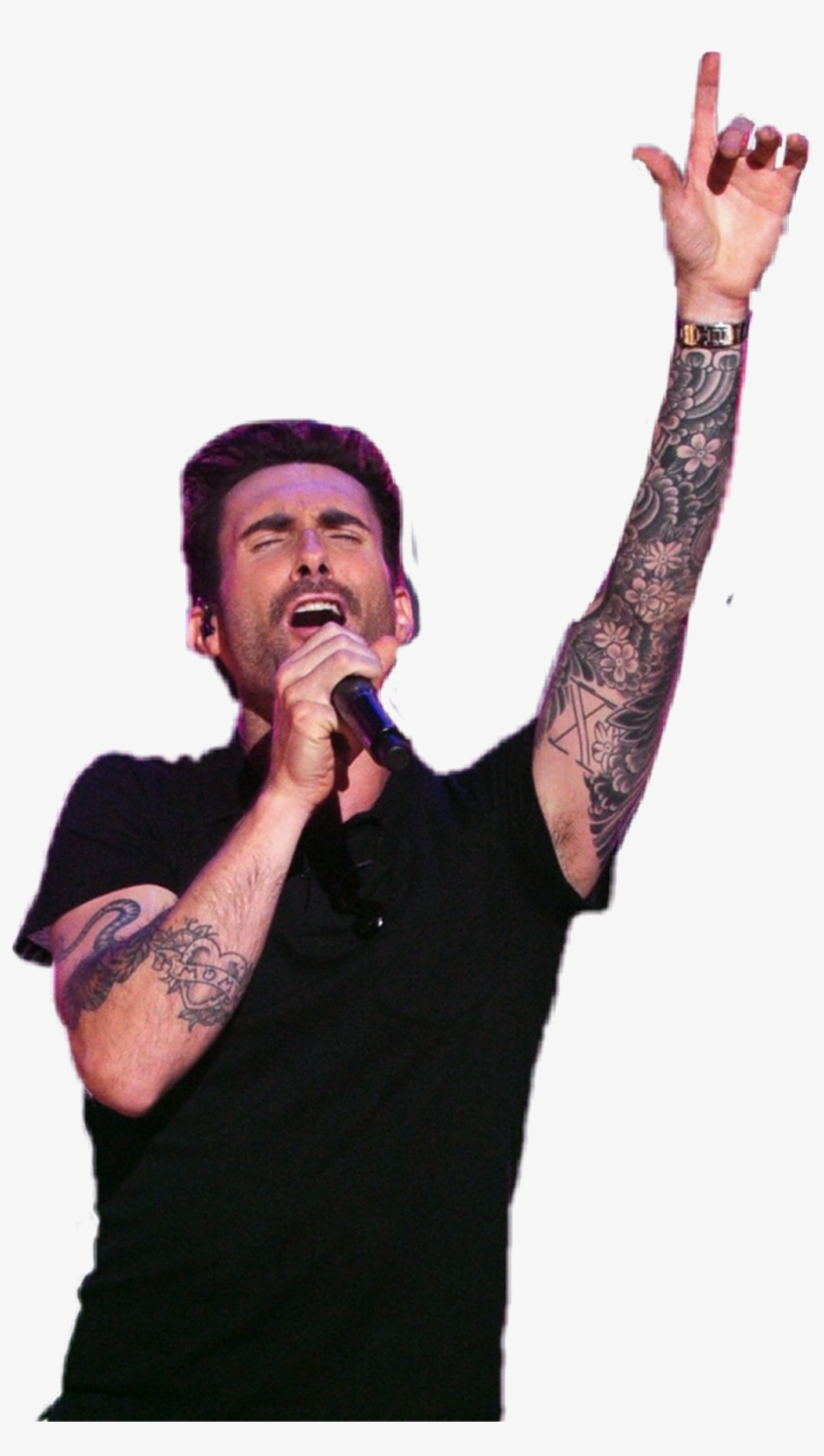Adamlevine Sticker - Singing Transparent PNG - 1024x1760 - Free ...