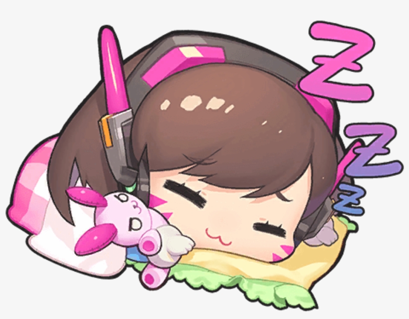 #dva #chibi #cute #overwatch #cutegirl #chibigirl #sleepygirl - D Va ...