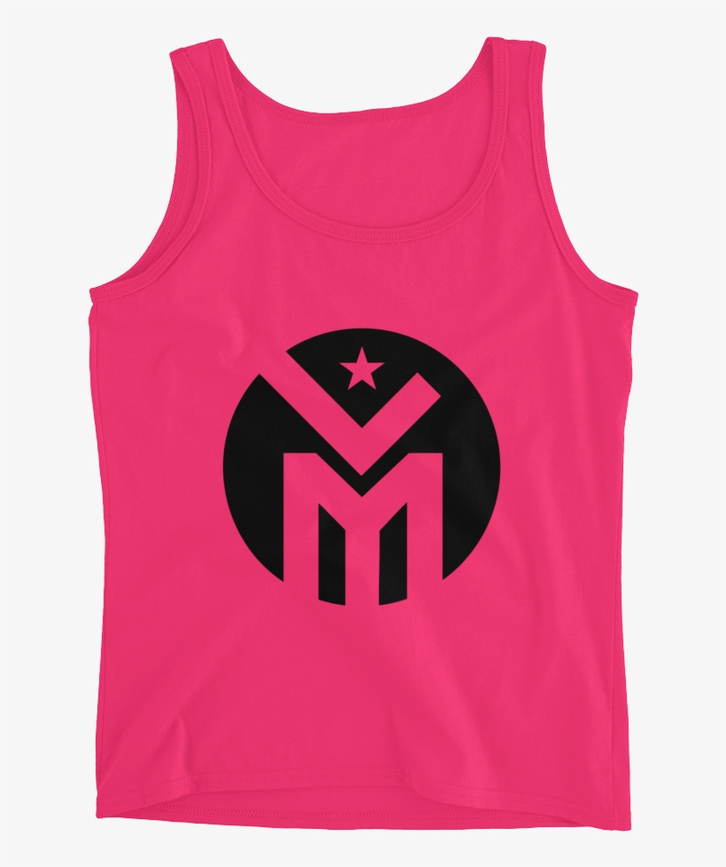 Lm Icon Logo Final Mockup Front Wrinkled Hot Pink Transparent PNG ...