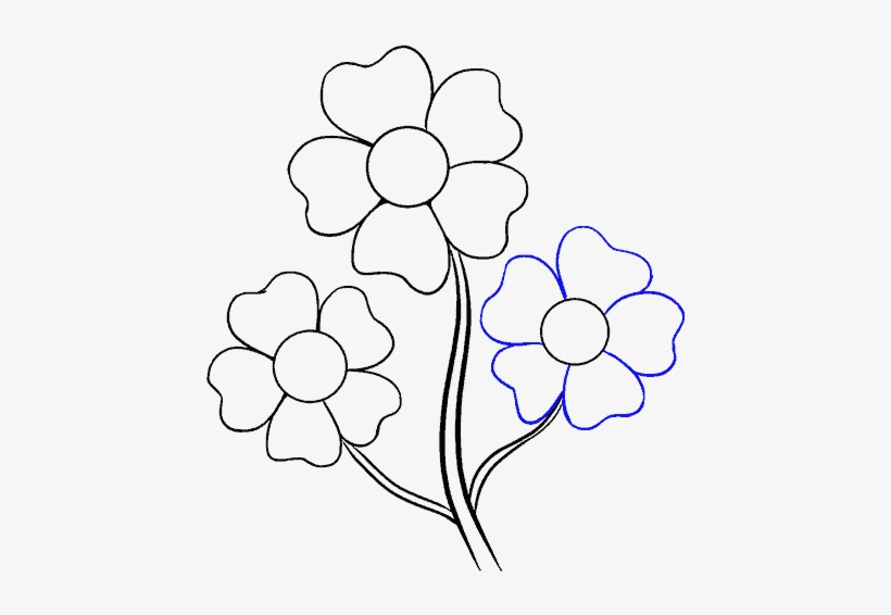 678 X 600 1 - Hur Man Ritar En Blomma Transparent PNG - 678x600 - Free ...