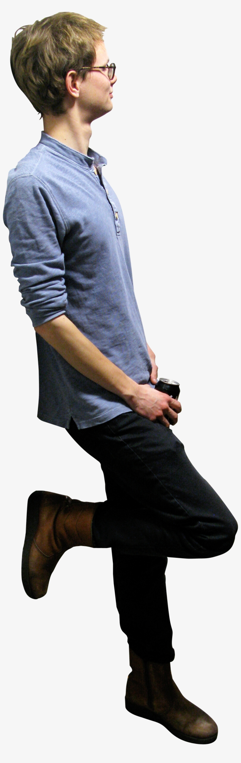 #137 - Skalgubbar - Man Leaning Against Wall Png Transparent PNG ...
