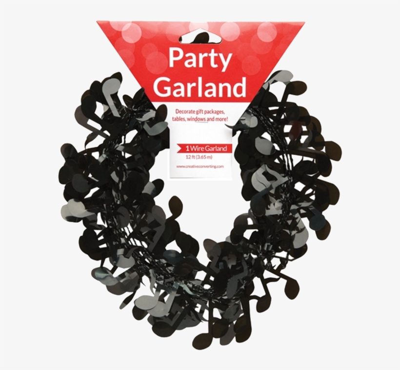 Musical Notes Party Garland - Bead Transparent PNG - 600x691 - Free ...