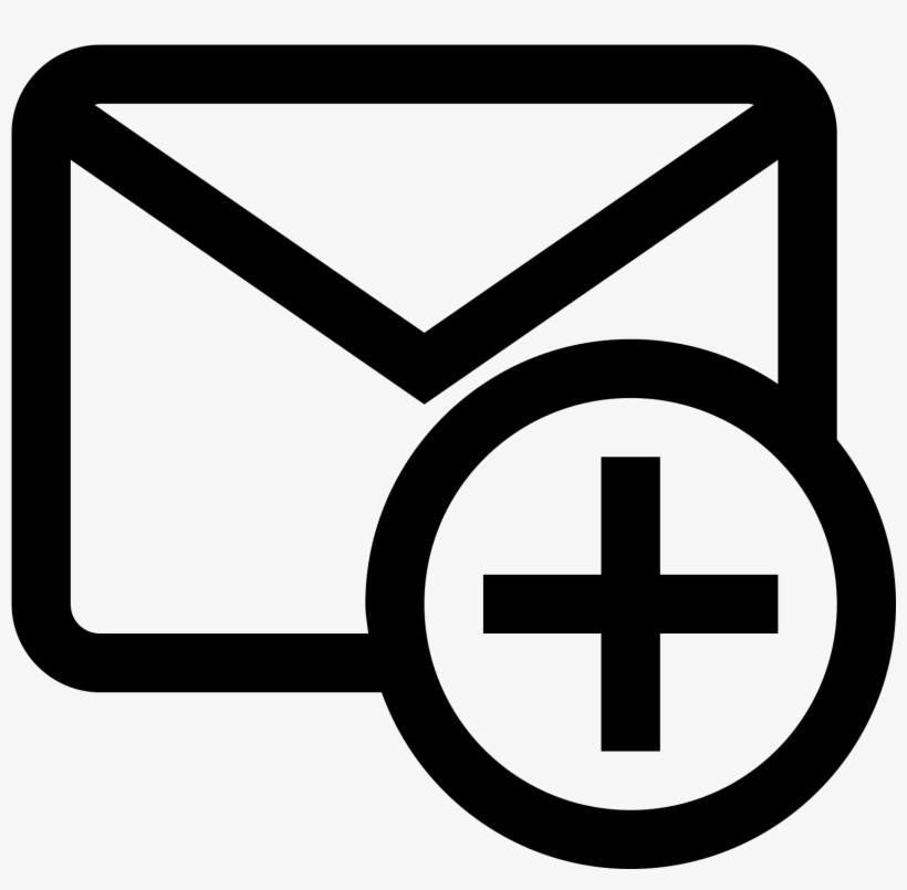Новое Сообщение Icon - Icono Correo Blanco Png Transparent PNG ...