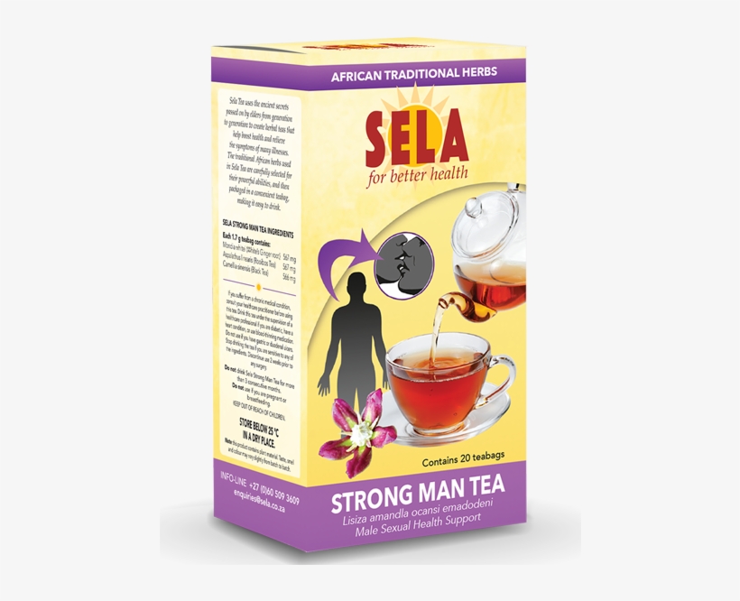 Feelhealthy Sela Strong Man Tea - Sela Tea Strong Man Tea Transparent ...