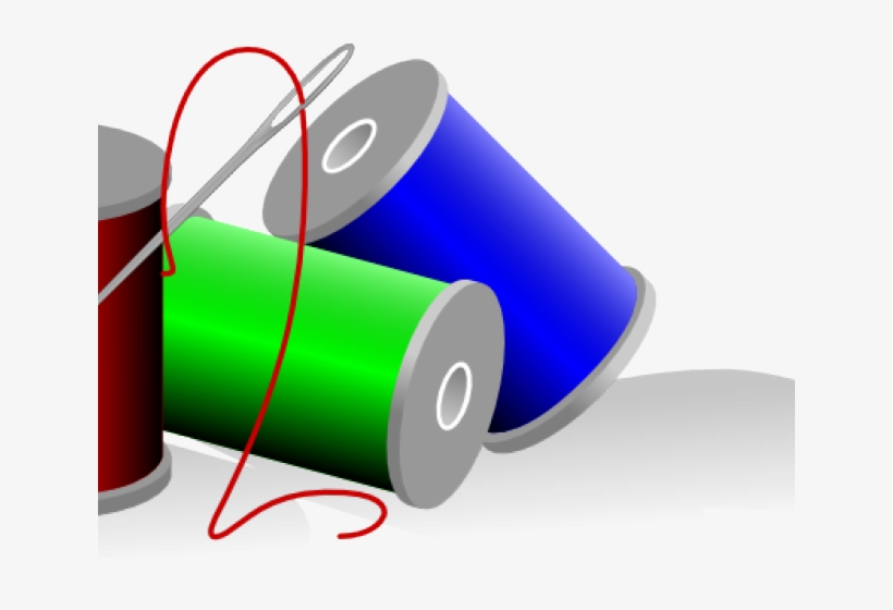 Tool Clipart Seamstress - Needle And Thread Clip Art Transparent PNG ...