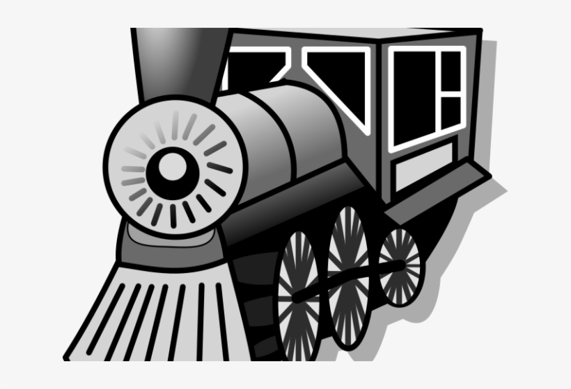 Locomotive Clipart Front Train - Transparent Background Clipart Steam ...