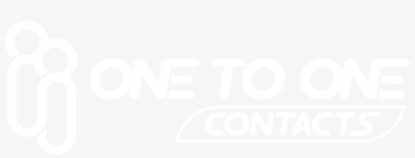 One To One Contacts - Black-and-white Transparent PNG - 1601x599 - Free ...