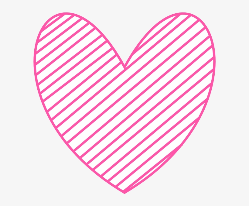 Heart Outline- Pink Png Transparent PNG - 600x598 - Free Download on ...