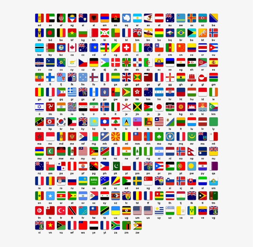 Download Flags Transparent Image - All Country Flag List - HD ...