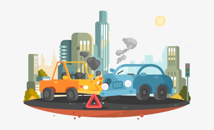 Car Accident Management - Traffic Accident Vector Transparent PNG ...