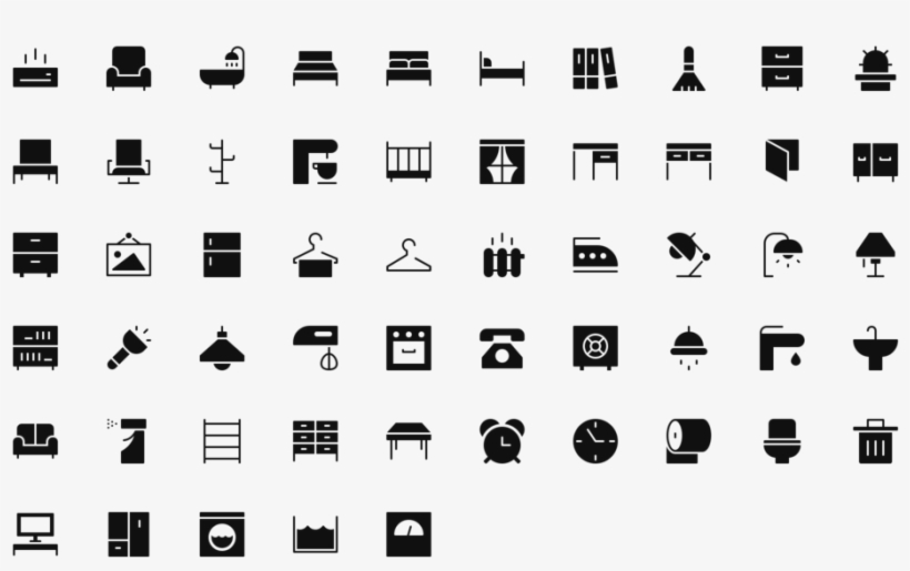 Home Furniture Icons - Deli Symbol Transparent PNG - 960x576 - Free ...
