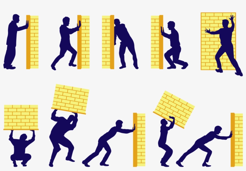 Pushing A Wall Png Transparent PNG - 1400x980 - Free Download on NicePNG