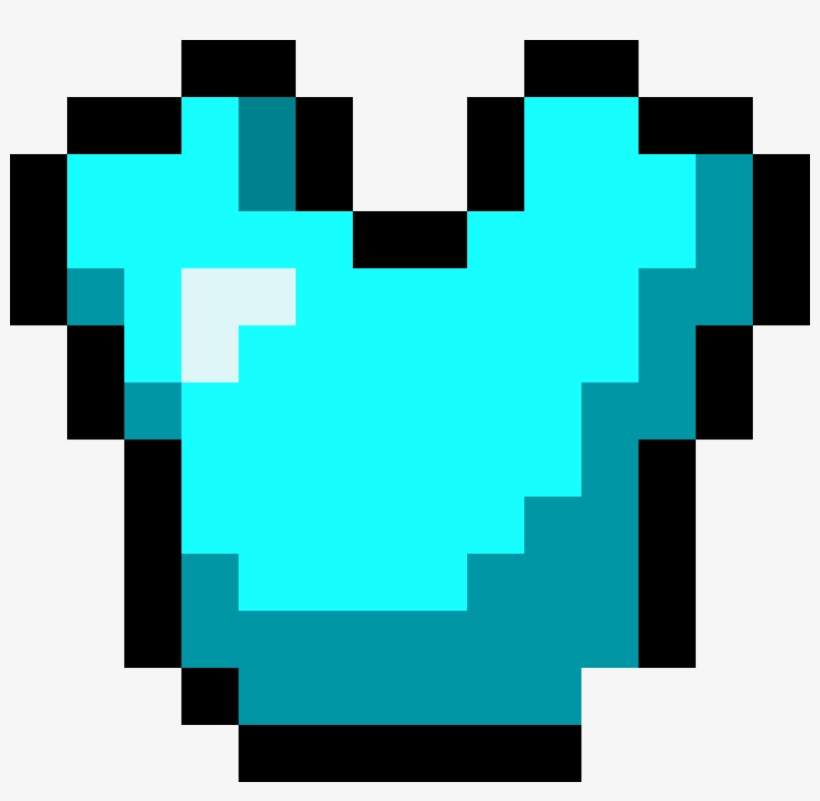 Download Pixilart Minecraft Diamond Chestplate By Death Drawer ...