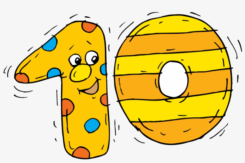 10-ten - Cartoon Ten Png Transparent PNG - 1000x1000 - Free Download on ...