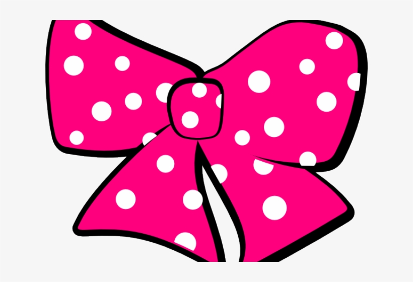 Minnie Mouse Clipart Pink Ribbon - Minnie Mouse Ribbon Clip Art Png ...