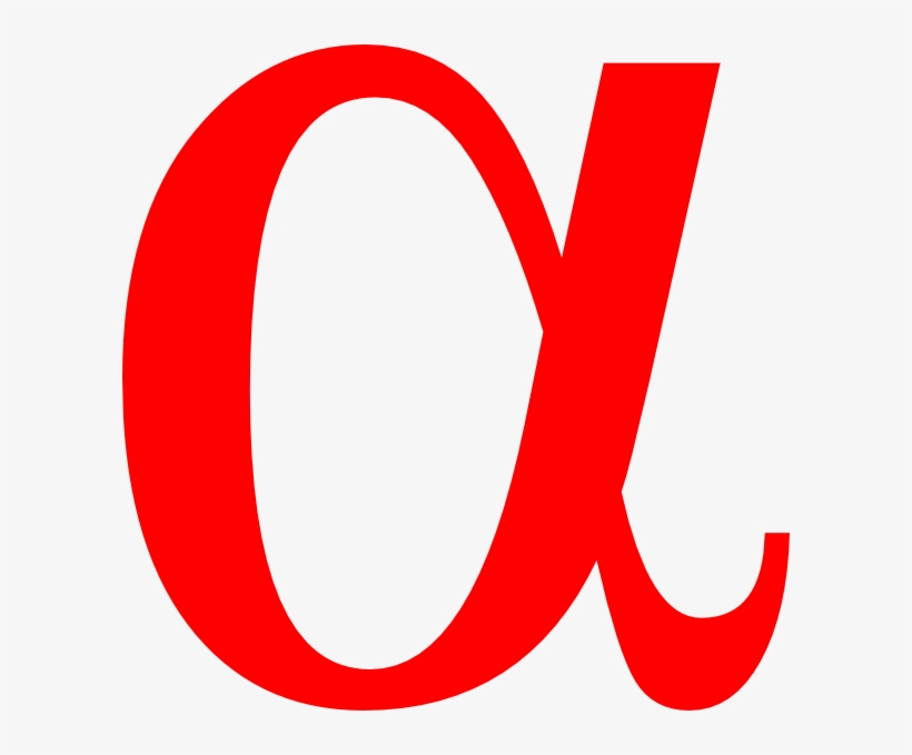 Download Greek Alpha - HD Transparent PNG - NicePNG.com