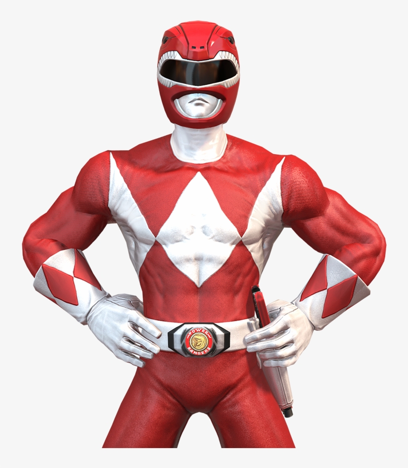 Jason Lee Scott/mighty Morphin Red Ranger - Power Rangers Battle For The Grid Transparent PNG ...
