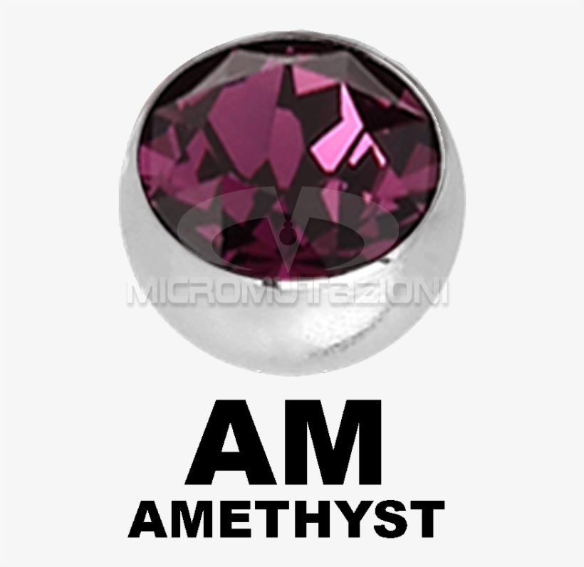 Screw On Jewelled Balls Balls & Attachments - Nose Piercing Transparent ...