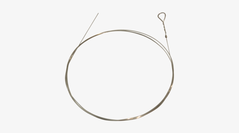 Download Plain Steel String, Loop End, - Bangle - HD Transparent PNG ...