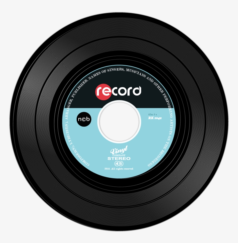 Vinyl Records Png Download - 45 Record Png Transparent PNG - 758x757 ...