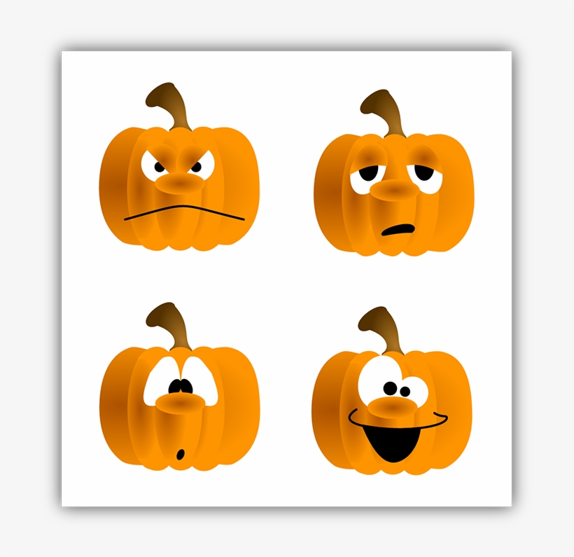 Pumpkins - Pumpkin With Faces Clipart Transparent PNG - 720x720 - Free ...