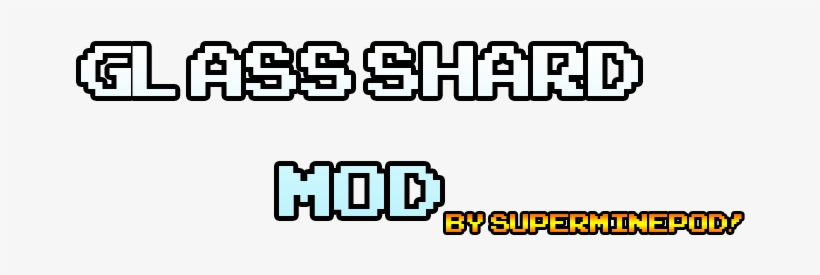 Download Glass Shards Mod [1 - Minecraft - HD Transparent PNG - NicePNG.com