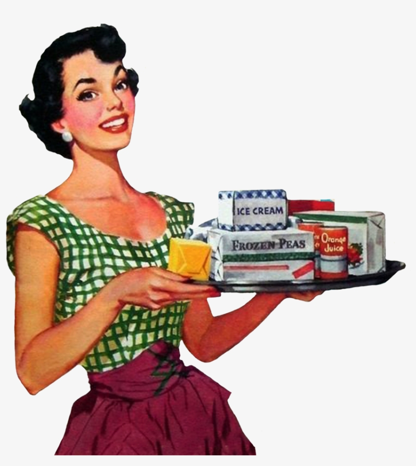 50s Woman Clipart