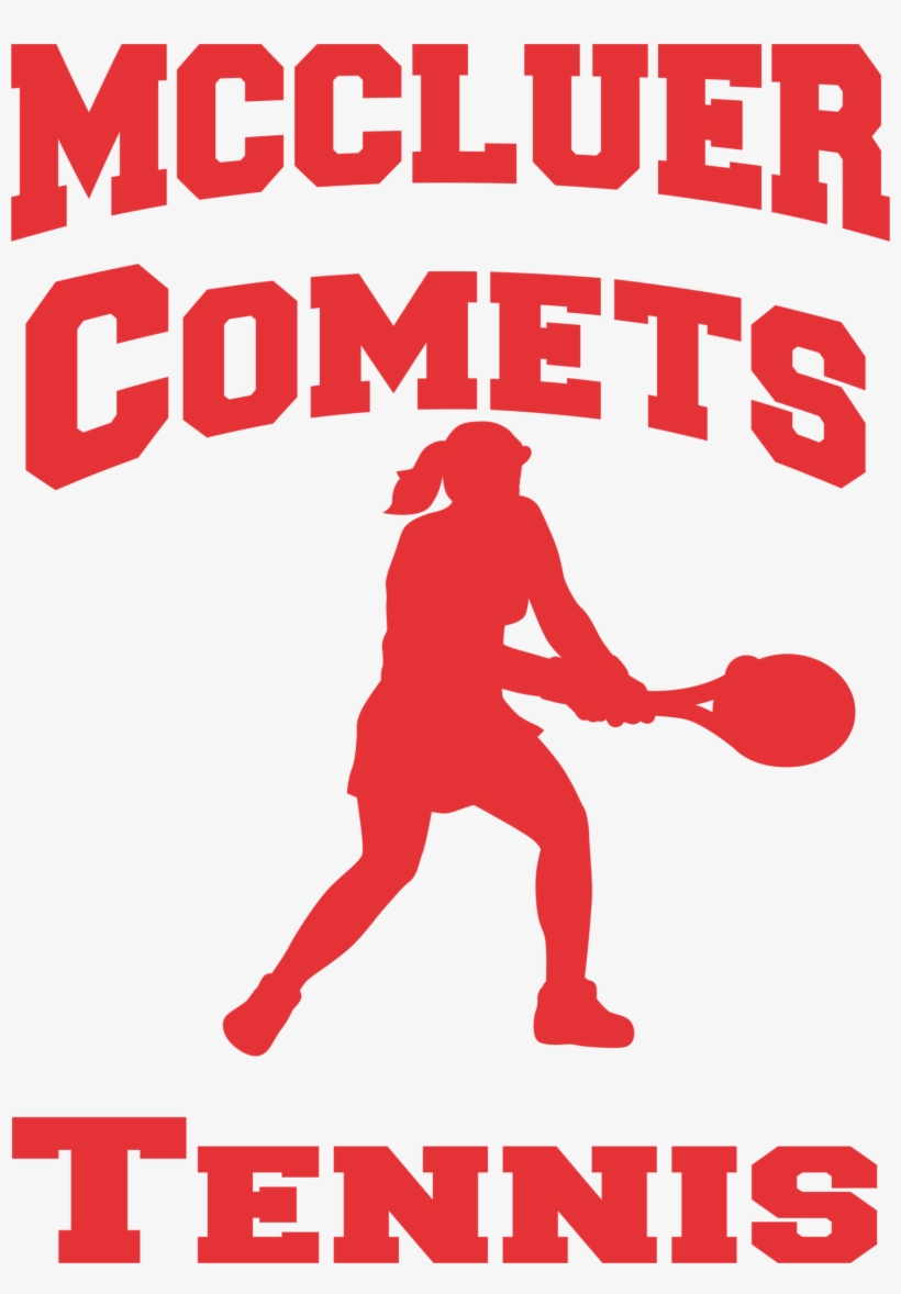 Tennis Decals›vinyl Tennis Player Decal - Racketlon Transparent PNG ...