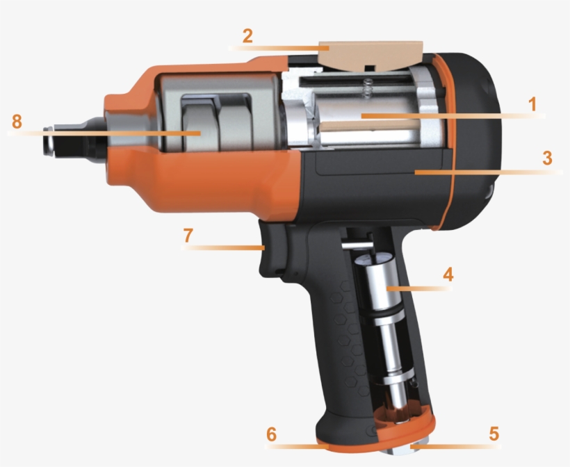 Pneumatic Tools - Pneumatic Tool Transparent PNG - 1391x1070 - Free ...