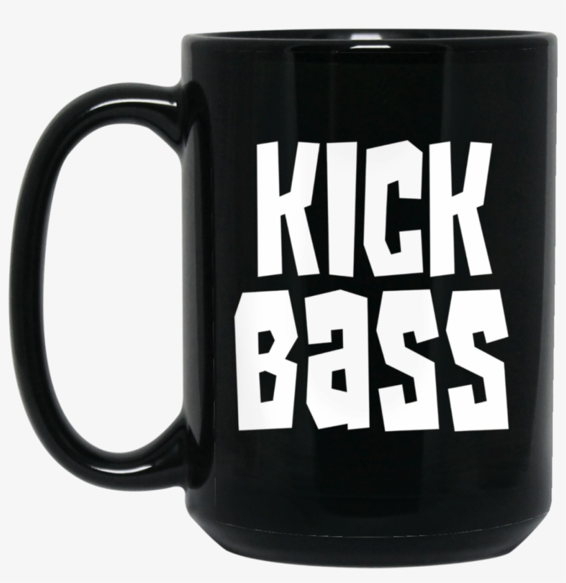 Kick Bass Hilarious Fishing Outdoor Funny Fish Black Transparent PNG ...