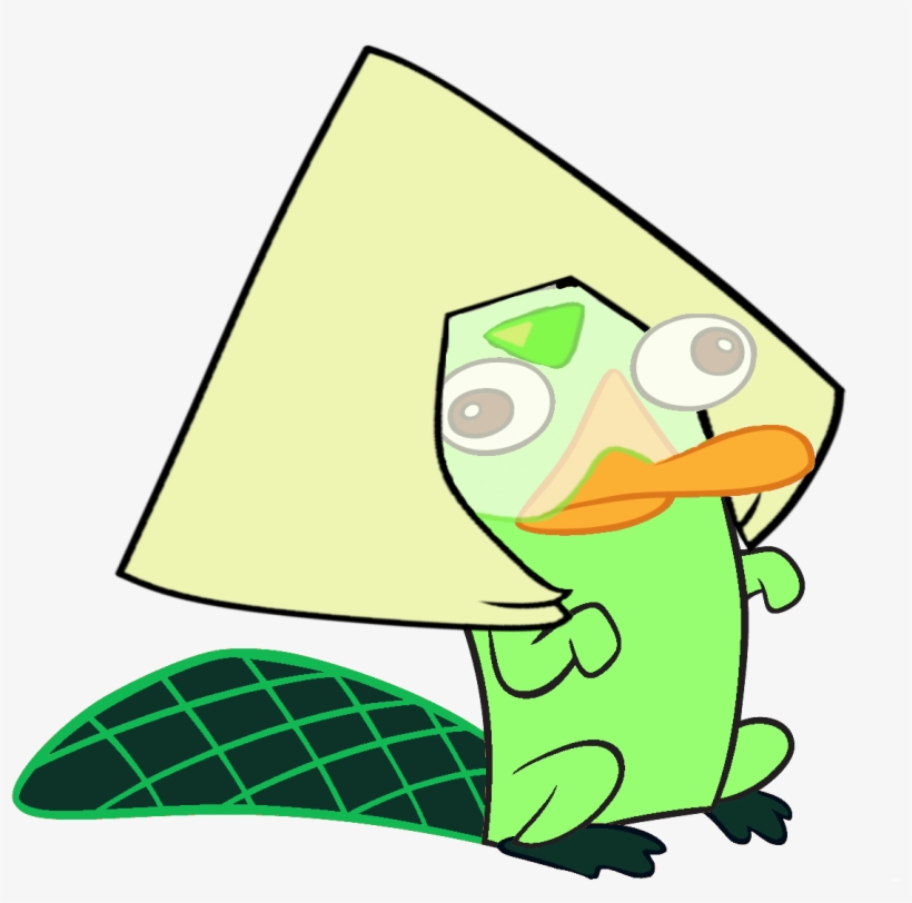 Peridot The Platypus - Perry The Platypus Peridot Transparent PNG ...