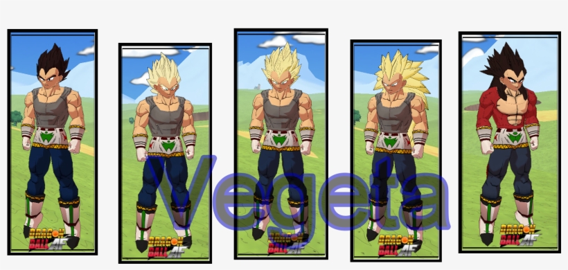 Vegeta Af Image - Vegeta Af Mod Transparent PNG - 1727x777 - Free ...