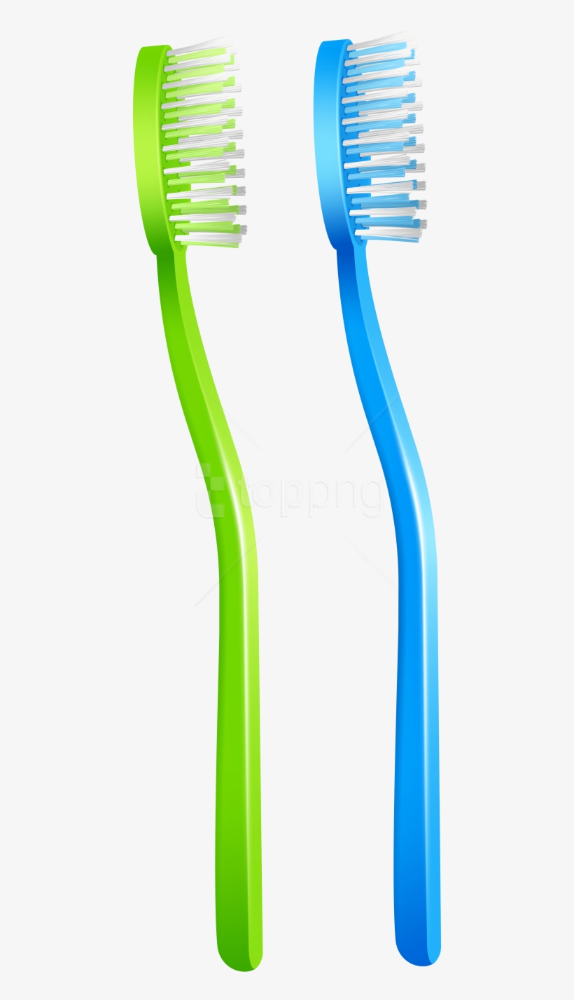 Free Png Download Green Blue Toothbrush Clipart Png - Blue And Green ...
