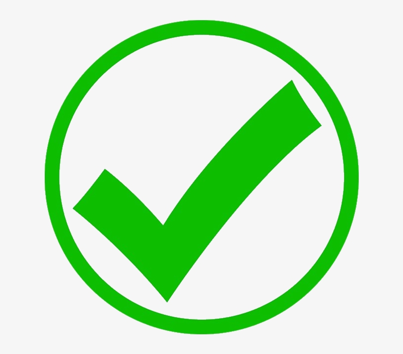 Download Check - Transparent Check Mark Circle - HD Transparent PNG ...