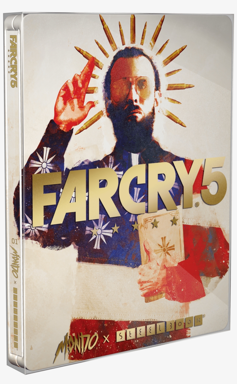 Fc5 Mondo Steelbook Front 16012018 6pm Cet 1516113419 - Far Cry 5 ...