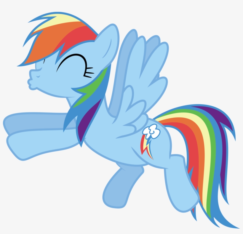 My Little Pony Rainbow Dash And Fluttershy Kiss