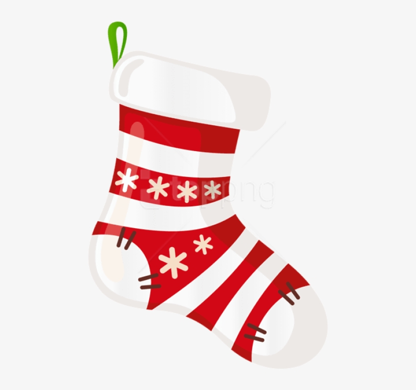 Free Png Christmas Stocking White Png Images Transparent - Christmas ...