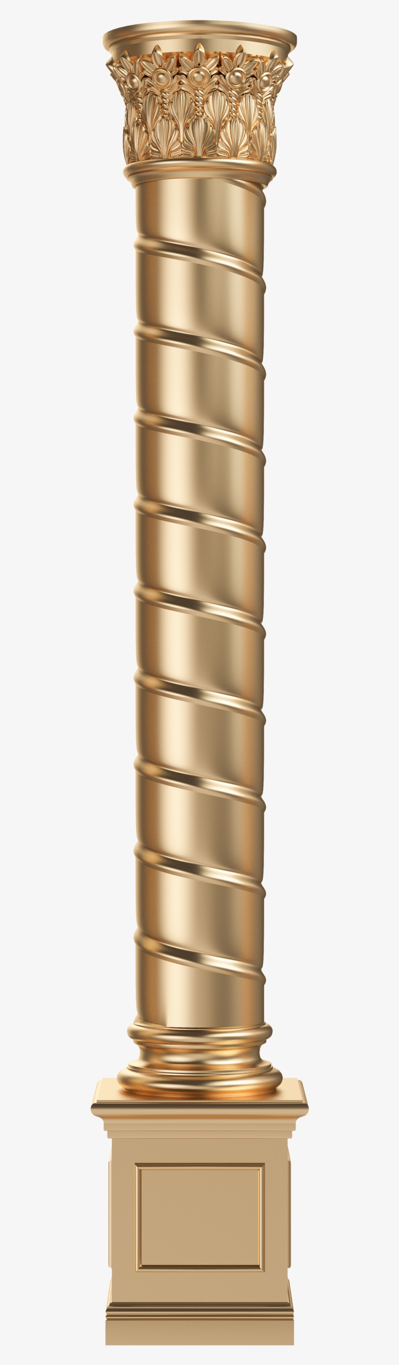 Gold Pillar Png