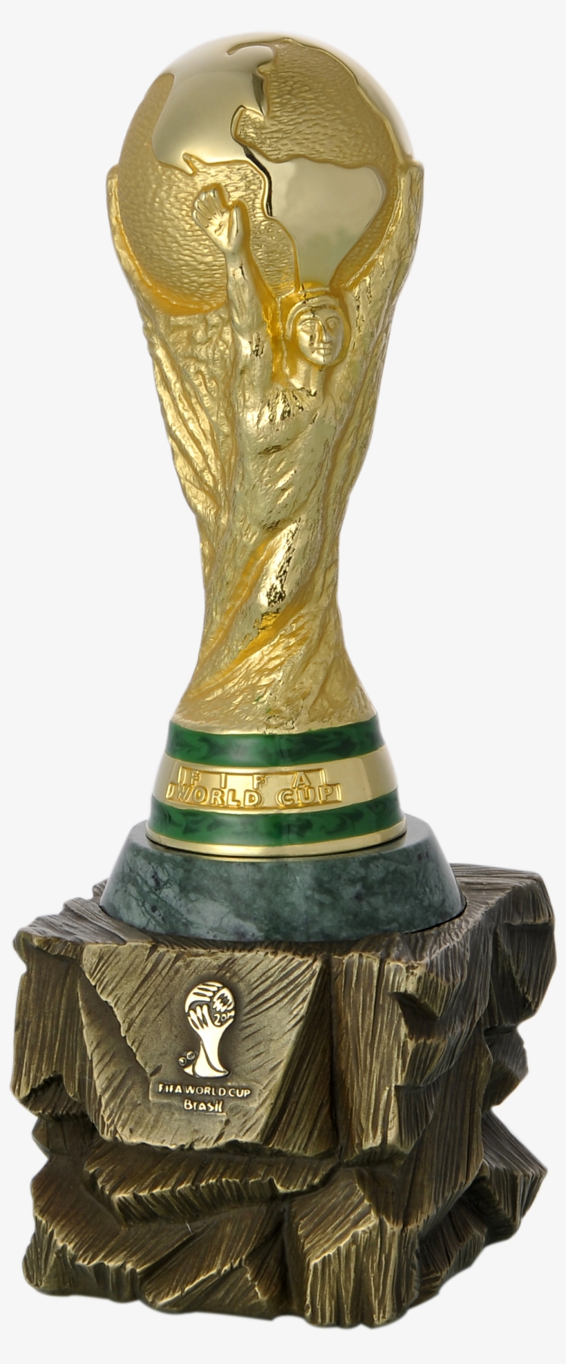 Scored World Cup Trophy, Individually Packed In A Wooden Transparent ...