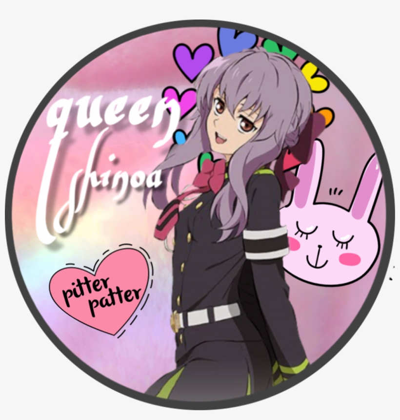 Shinoa Sticker - Shinoa Owari No Seraph Png Transparent PNG - 1024x1024 ...
